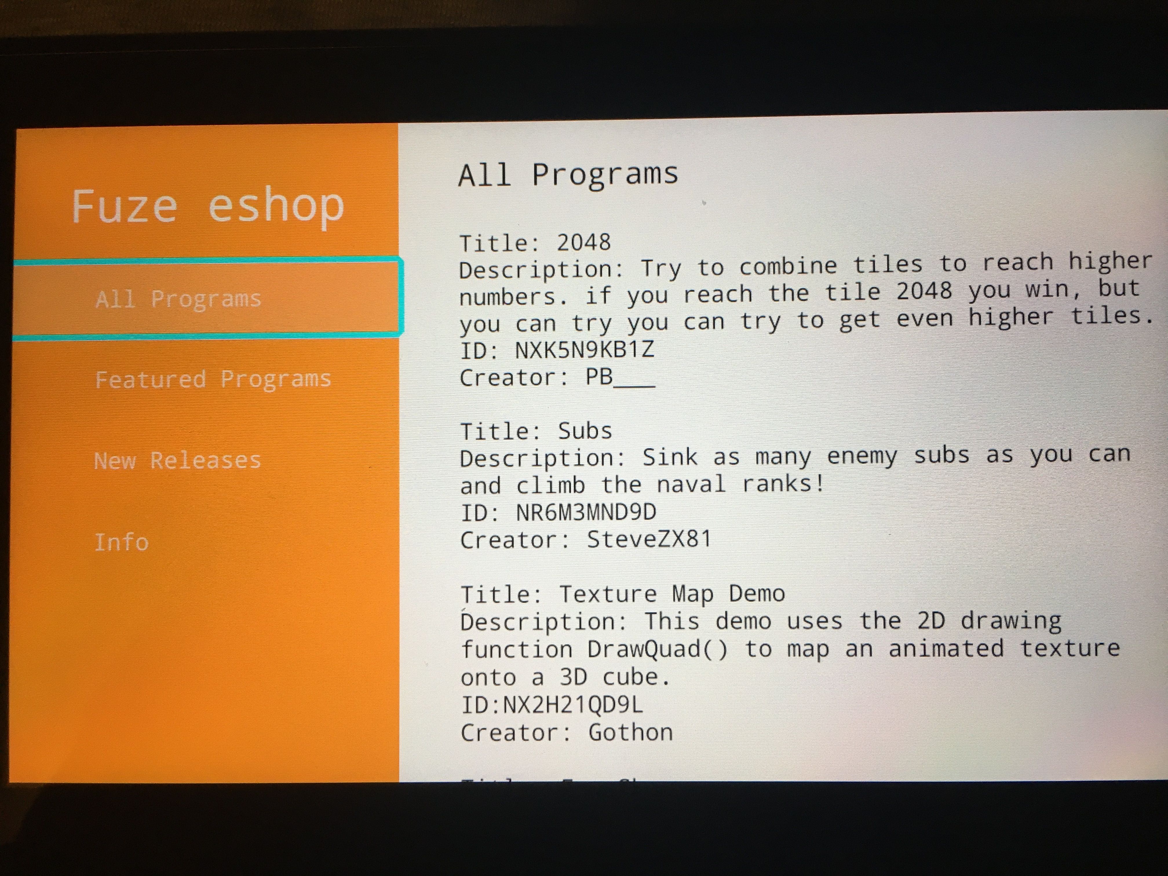 Fuze eshop | Fuze Arena - The home of homemade Nintendo Switch games!