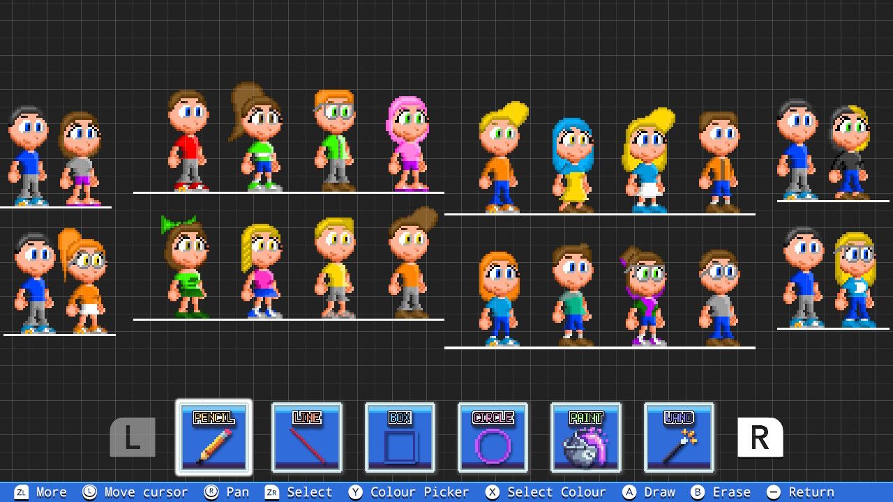 Pixel art of my characters I don't know what to do with | Fuze Arena ...